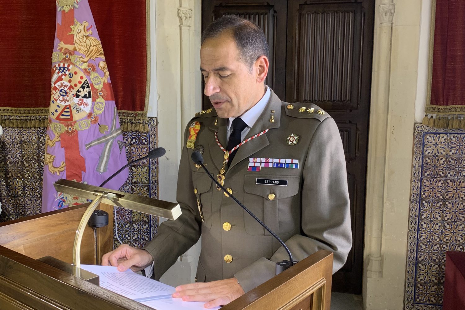 Celebración del XXXVII Día del Alcázar, el 17 de septiembre de 2021 ...